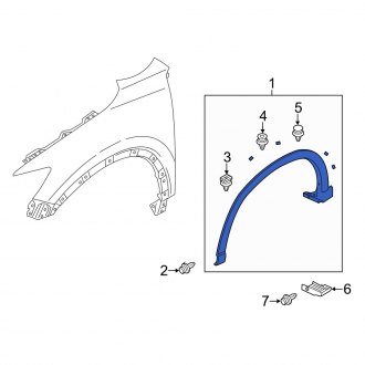 Mazda OEM Fenders - Factory Front, Rear, Inner Fenders | CARiD