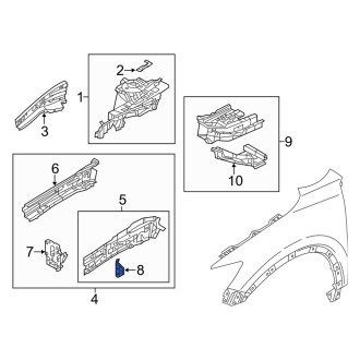 Mazda CX-5 OEM Fenders | Factory Front & Rear Fenders — CARiD.com