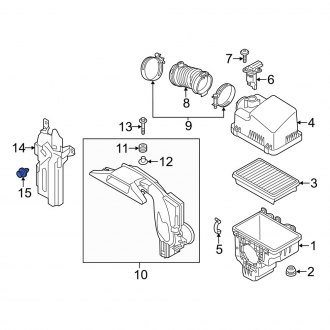 Mazda CX-3 Fender Support Braces & Hardware — CARiD.com