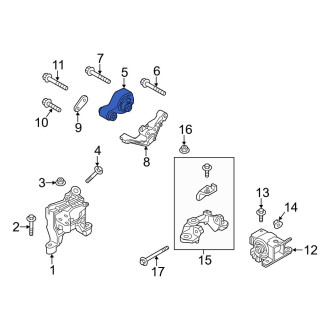 Mazda CX-5 Motor Mounts & Mounting Hardware — CARiD.com