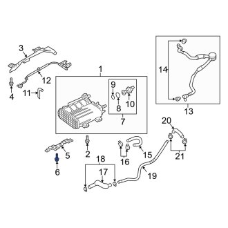 Mazda CX-50 Fender Support Braces & Hardware — CARiD.com