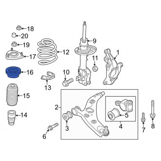 Mazda 3 OEM Suspension Parts | Shocks, Struts — CARiD.com