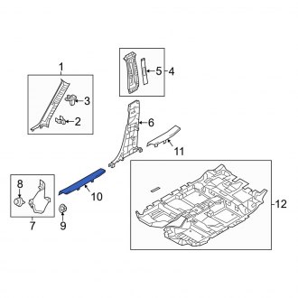 Mazda CX-5 OEM Rocker Panels & Floors - Side Skirts, Pans | CARiD