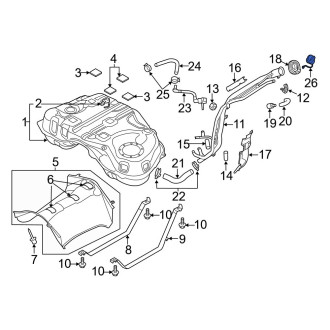 Mazda CX-50 OEM Fuel System Parts | Pumps, Lines — CARiD.com