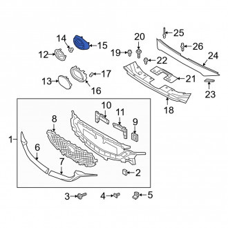 Mazda Grille Brackets & Hardware | Clips, Brackets — CARiD.com