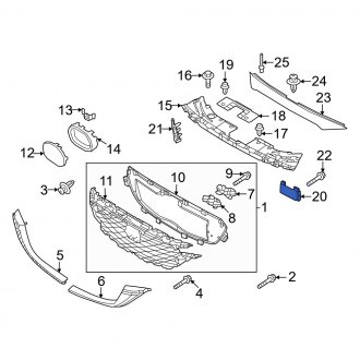 Mazda CX-5 OEM Bumpers | Genuine Front & Rear Bumpers — CARiD.com