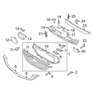 Mazda CX-5 Grille Frames & Moldings — CARiD.com