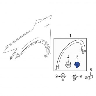 Mazda CX-30 OEM Fenders | Factory Front & Rear Fenders — CARiD.com