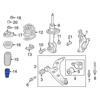 Mazda CX-5 OEM Suspension Parts - Shocks, Struts | CARiD