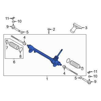 Mazda CX-5 Rack & Pinion Steering Systems, Parts — CARiD.com