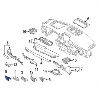 Mazda CX-3 Interior Brackets & Hardware — CARiD.com