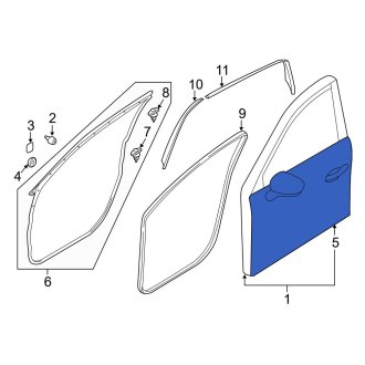 Mazda CX-5 Replacement Door Shells & Skins | CARiD
