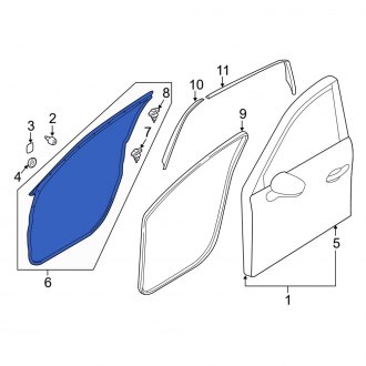 Mazda CX-5 Door Seals & Weatherstripping | CARiD