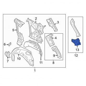 Mazda CX-5 OEM Quarter Panels & Parts | Rear & Front — CARiD.com
