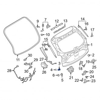 Mazda CX-50 OEM Trunks & Parts | Lids, Rear Panels — CARiD.com