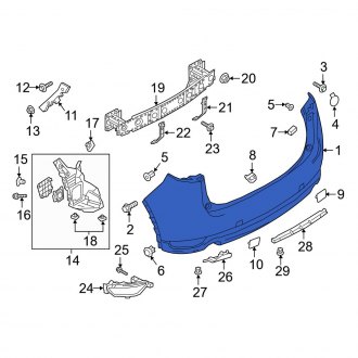 Mazda CX-5 Replacement Front Bumpers & Components | CARiD