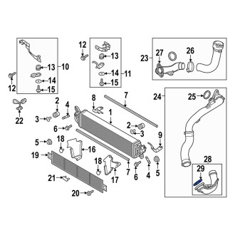 Mazda CX-9 Intercooler Hoses & Pipes | Clamps, Kits — CARiD.com