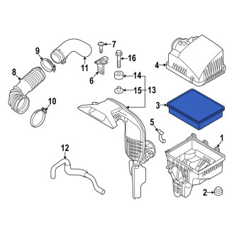 Mazda CX-5 OEM Air Intake Parts | Filters, Manifolds — CARiD.com