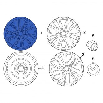 Mazda CX-5 OEM Wheels - Original Steel & Alloy Wheels | CARiD