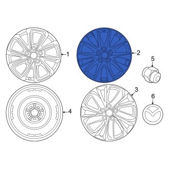 Mazda OE™ Factory Wheels - CARiD.com