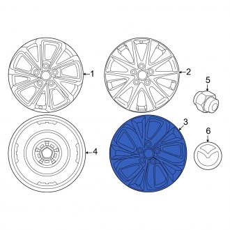 Mazda CX-5 OEM Wheels - Original Steel & Alloy Wheels | CARiD