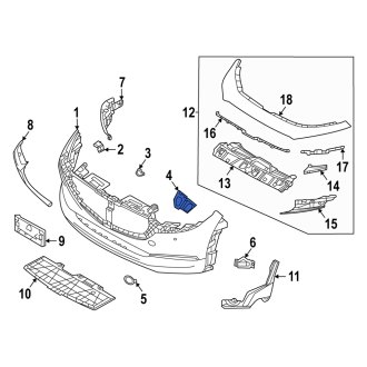Mazda CX-30 Bumper Brackets & Hardware - Front, Rear | CARiD