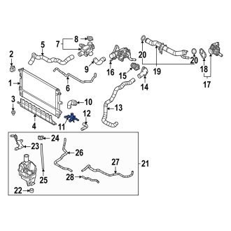 Mazda CX-30 Radiator Hoses & Clamps — CARiD.com