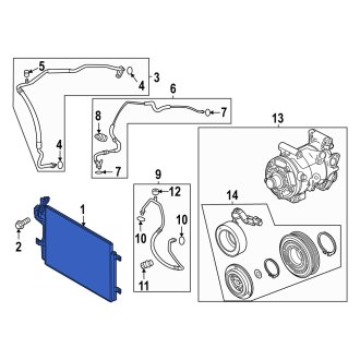 Mazda CX-30 OEM A/C & Heating Parts - Systems, Compressors | CARiD