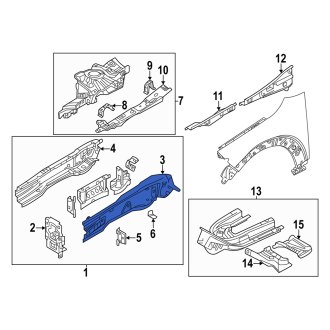 Mazda CX-30 Replacement Chassis Frames & Rails - CARiD.com