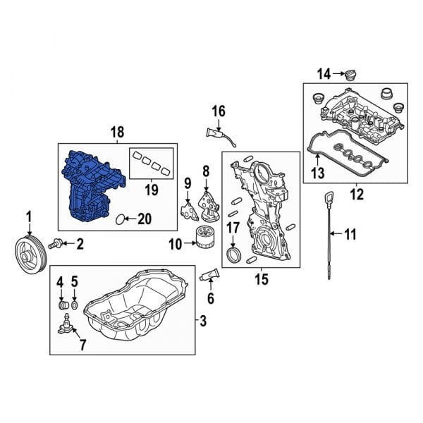 Mazda OE PX1P13100 - Engine Intake Manifold