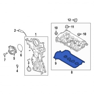 Mazda CX-5 Engine Valve Covers & Parts - Gaskets, Bolts | CARiD