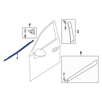 Mazda CX-30 OEM Doors & Parts - Shells, Panels, Armrests | CARiD