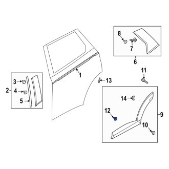 Mazda CX-30 OEM Doors & Parts | Shells, Panels, Armrests — CARiD.com