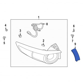 Mazda CX-30 OEM Tail Lights | LED, Fiber Optic — CARiD.com