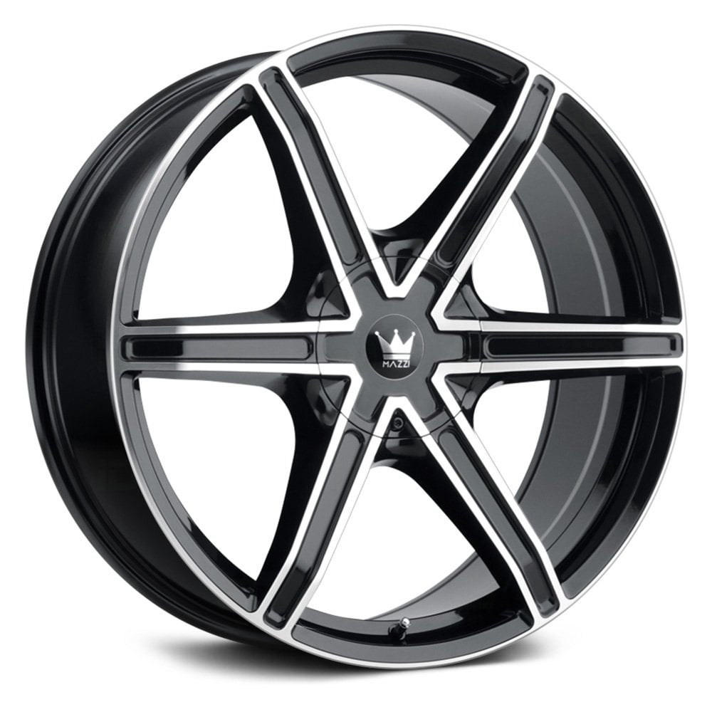 MAZZI® 371 STILTS Wheels - Black with Machined Face Rims