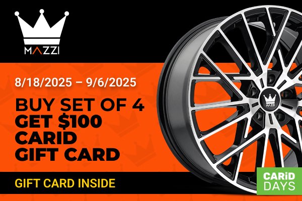 MAZZI® 372 BIG EASY Wheels - Chrome Rims