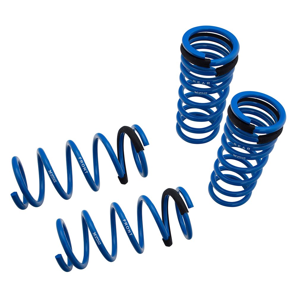 Megan Racing® MR-LS-LG06 - 2" x 1.75" Front and Rear Lowering Coil Springs
