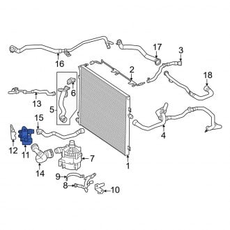 Mercedes EQS Heater Control Valves — CARiD.com