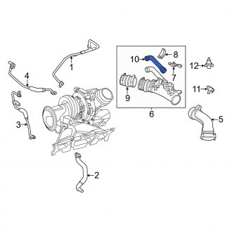 Mercedes C Class Turbocharger Pipes, Hoses & Clamps — CARiD.com