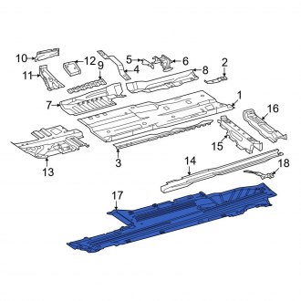 Mercedes C Class Underbody Covers | Splash Shields — CARiD.com