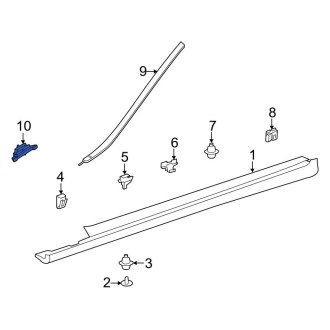 2025 Mercedes C Class Replacement Window Components | CARiD