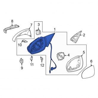 Mercedes OEM Mirrors | Factory Towing & Side View Mirrors — CARiD.com