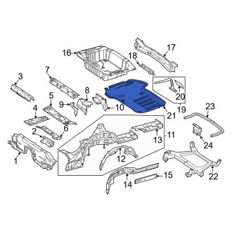 Mercedes C Class Underbody Covers | Splash Shields — CARiD.com