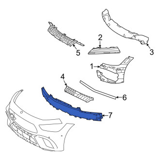 Mercedes AMG GT Bumper Reinforcements & Energy Absorbers – CARiD.com
