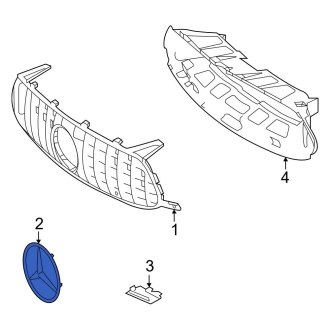 Mercedes GLB Class Replacement Grilles | Moldings, Brackets - CARiD.com
