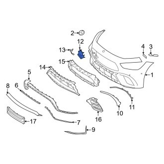 Mercedes AMG GT Bumper Inserts & Covers | Front, Rear — CARiD.com