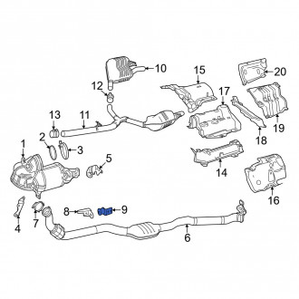 Mercedes AMG GT OEM Exhaust Parts | Systems, Tips, Pipes — CARiD.com