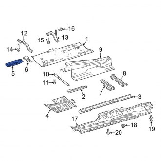 Mercedes AMG GT Replacement Floor Pans — CARiD.com