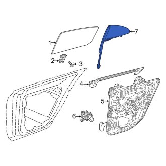 Mercedes AMG GT Window Glass | Door Glass — CARiD.com