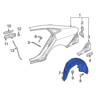 Mercedes AMG GT Inner Fenders | Wells, Liners, Shields — CARiD.com